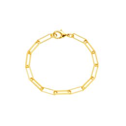 Gliederarmband Lady, gold (vergoldet, vergoldet), Armb&auml;nder, Damen, Metall, Gliederarmband