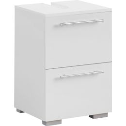 Waschbeckenunterschrank Welltime "Carlos", wei&szlig;, B:40,2cm H:59,1cm T:35cm, FSC-zertifizierter Holzwerkstoff, Schr&auml;nke, Waschbeckenunterschrank, Breite 40 cm