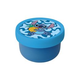 Lunchbox Mepal "Fruchtbox Stitch Campus 300 ml blau-gelb", bunt (blau, gelb), Kunststoff, Lebensmittelaufbewahrungsbeh&auml;lter, Lunchbox
