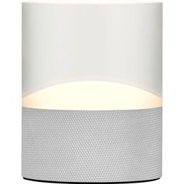 LED Tischleuchte "TROPHY", aluminiumfarben matt, 1, &Oslash; 8cm H: 10cm, 1 Stk., HELL H&Ouml;LLISCH GUTES LICHT, Leuchten, Touchdimmer, 2-Stufen CCT, LED Tischleuchte