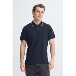 Poloshirt Blend "BHEDIN POLO S/S", Herren, Gr. XXL, schwarz (salute), Jersey, Obermaterial: 100% Baumwolle, unifarben, regular fit normal, ohne Ausschnitt, Shirts, mit Polokragen, aus Baumwolle und Jersey, Regular Fit, Kurzarm