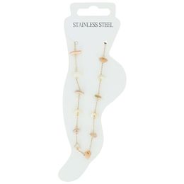 Adelia&acute;s Kettenanh&auml;nger ADELIA&acute;S "Anh&auml;nger aus Edelstahl mit Perle", gold, Schmuckanh&auml;nger, Damen, Edelstahl, Kettenanh&auml;nger, Ideal als Geschenk f&uuml;r besondere Anl&auml;sse