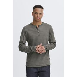 T-Shirt Blend "BHKEVO tee", Jungen, Gr. S, grau (iron gate), Single Jersey, Obermaterial: 85% Baumwolle, 15% Polyester, meliert, regular fit normal, V-Ausschnitt, Shirts T-Shirt, aus Baumwollmischung, Regular Fit, mit V-Ausschnitt