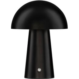 NOVA LUCE Tischleuchte "ANDE", schwarz, 1, &Oslash; 16cm H: 22cm, 1 Stk., Leuchten, Tischleuchte