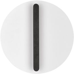 NOVA LUCE Wandleuchte "NALU", schwarz, wei&szlig;, 1, &Oslash; 20cm H: 8,7cm, 1 Stk., Leuchten, Wandleuchte
