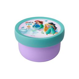 Lunchbox Mepal "Fruchtbox mit Gabel Campus 300 ml", bunt (disney princess), L:6,7cm, Kunststoff, Lebensmittelaufbewahrungsbeh&auml;lter, Lunchbox