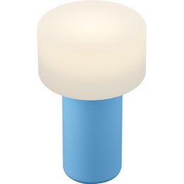 LED Tischleuchte "TINY", blau (pastellblau), 1, &Oslash; 8cm H: 13cm, 1 Stk., HELL H&Ouml;LLISCH GUTES LICHT, Leuchten, Touchdimmer, IP54, 2-Stufen CCT, LED Tischleuchte