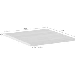 Einlegeboden Wiemann, braun (erle), B:47,5cm H:2,2cm T:51,5cm, Holzwerkstoff, Einlegeb&ouml;den, Einlegeboden
