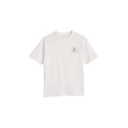 Marc O'Polo T-Shirt MARC O'POLO "mit gro&szlig;em R&uuml;ckenprint", Jungen, Gr. 152, wei&szlig; cotton, Obermaterial: 100% Baumwolle, unifarben, regular fit, Rundhals, normaler Saum, Shirts T-Shirt