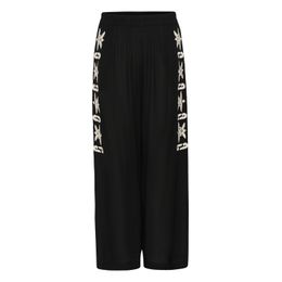 Stoffhose Cream "Casual Hose CRAllie", Damen, Gr. 38, L&auml;nge 32, schwarz (pitch schwarz), Obermaterial: 100% Viskose CV., Hosen Stoffhose