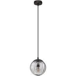 NOVA LUCE Pendelleuchte "ABBACUS", schwarz, 1, &Oslash; 17cm H: 150cm, 1 Stk., Leuchten, Pendelleuchte