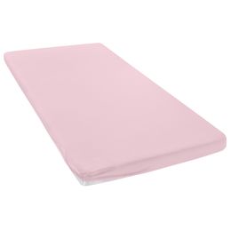 Spannbettlaken OTTO HOME "Physalis Topper COMFORT", rosa, B:140cm L:200cm, Jersey, Obermaterial: 100% Baumwolle, Bettlaken, Spannbettlaken, bis 10 cm H&ouml;he, Bettlaken, Laken, in Comfort & Premium Qualit&auml;t