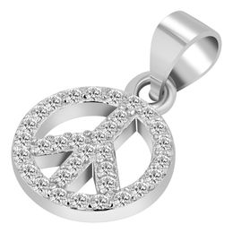 Adelia&acute;s Kettenanh&auml;nger ADELIA&acute;S "Anh&auml;nger aus 925 Silber mit Zirkonia", silber, Schmuckanh&auml;nger, Damen, Silber 925 (Sterlingsilber), Kettenanh&auml;nger, Zum Verschenken an Menschen, die Ihnen am Herzen liegen