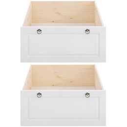 Schubkasten OTTO HOME "Tessin", wei&szlig;, B:69cm H:29cm T:64cm, Massivholz, Schubladen, Schubkasten, Bettschubladen auf Rollen, passend f&uuml;r das OTTO HOME Bett Tessin