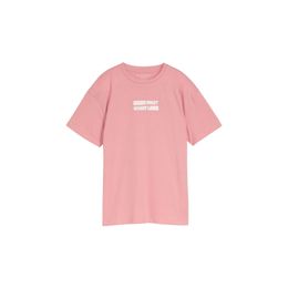 Kurzarmshirt Tom Tailor, Jungen, Gr. 176, blush rose, Jersey, Obermaterial: 100% Baumwolle, bedruckt, normal h&uuml;ftbedeckend, Rundhals, abgesteppte Kante, Shirts, mit Frontprint und gro&szlig;em R&uuml;ckenprint / f&uuml;r Boys