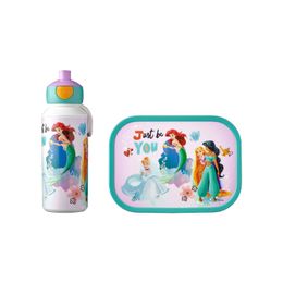 Lunchbox Mepal "Lunchset Campus 400 ml + 700 ml 2er Set", bunt (disney princess), ABS-Kunststoff, Lebensmittelaufbewahrungsbeh&auml;lter, Lunchbox