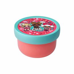 Lunchbox Mepal "Fruchtbox mit Gabel Campus 300 ml", bunt (l.o.l surprise), L:6,7cm, Kunststoff, Lebensmittelaufbewahrungsbeh&auml;lter, Lunchbox