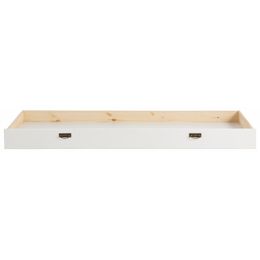 Schubkasten OTTO HOME "Konrad", wei&szlig;, Massivholz, Schubladen, Schubkasten, aus massivem Kiefernholz, FSC-zertifiziert, mit Kunststoff-Rollen
