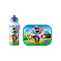 Lunchbox Mepal "Lunchset Campus 400 ml + 700 ml 2er Set", blau (paw patrol pups), ABS-Kunststoff, Lebensmittelaufbewahrungsbeh&auml;lter, Lunchbox