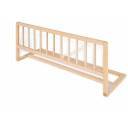 Bettschutzgitter Pinolino "Classic", Baby, Gr. B/H/T: 90cm x 36cm x 32cm, braun (buche unbehandelt), Massivholz, Schutzgitter, Buche unbehandelt