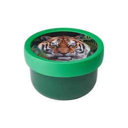 Lunchbox Mepal "Fruchtbox mit Gabel Campus 300 ml", bunt (wild tiger), L:6,7cm, Kunststoff, Lebensmittelaufbewahrungsbeh&auml;lter, Lunchbox