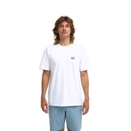 T-Shirt Billabong "Icon Wave", Jungen, Gr. L, wei&szlig;, Obermaterial: 100% Baumwolle., Shirts T-Shirt