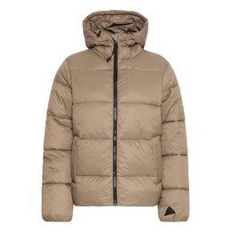 Wintermantel B.Young "Jacke BYBOMINAX", Damen, Gr. 44, braun (walnut), Obermaterial: 100% Polyamid PA., M&auml;ntel Wintermantel