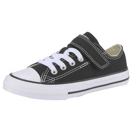 Sneaker Converse "CHUCK TAYLOR ALL STAR 1V EASY-ON Ox", Kinder, Gr. 28, schwarz, Textil, Schuhe Skaterschuh Canvassneaker Sneaker low, mit Klettverschluss