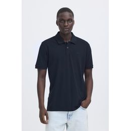 Poloshirt Blend "BHABDO POLO S/S", Herren, Gr. XL, schwarz (salute), Jersey, Obermaterial: 100% Baumwolle, unifarben, regular fit, Shirts, mit klassischem Polokragen, aus Baumwolle, Regular Fit, Kurzarm