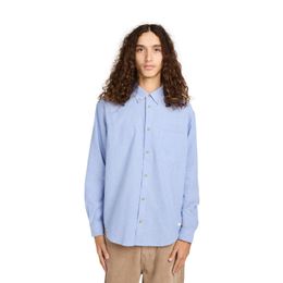 Langarmhemd Element "Button Down Regular Oxford", Herren, Gr. L, US-Gr&ouml;&szlig;en, oxford blau, Obermaterial: 100% Baumwolle., Hemden