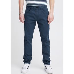 Stoffhose Blend "BHEdford pants", Herren, Gr. 30, L&auml;nge 32, blau (ensign blau), Web, Obermaterial: 98% Baumwolle, 2% Elasthan, unifarben, regular fit kn&ouml;chellang, Hosen Stoffhose, mit Markenlabel, aus Baumwollmischung, Regular Fit, kn&ouml;chellang