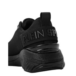 Sneaker Plein Sport "Runner Sneaker", Damen, Gr. 35, Normalschaft, schwarz (0202, schwarz, schwarz), Schuhe Sneaker