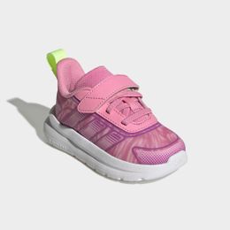 Sneaker adidas Sportswear "TENSAUR RUN 4.0 KIDS", M&auml;dchen, Gr. 23, st tropic bloom, lila burst, hi, res gelb, Synthetik, Textil, Schuhe Sneaker, f&uuml;r Kinder