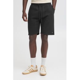 Sweatshorts Blend "BL-Shorts", Herren, Gr. L, N-Gr, schwarz, angeraute Sweatware, Obermaterial: 50% Baumwolle, 50% Polyester, unifarben, relaxed fit kniefrei, Hosen Sweatshorts, Relaxed Fit, mit Kordelverschluss, aus Baumwolle und Polyester