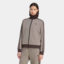 Outdoorjacke adidas originals "CLASSIC TT", Damen, Gr. L, light braun, Obermaterial: 100% Polyester, Jacken Outdoorjacke, f&uuml;r Erwachsene, mit sportlichem Stil