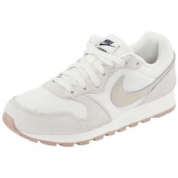 Sneaker Nike Sportswear "MD Runner 2 SE", Damen, Gr. 37,5, coconut milk, sail, schwarz, linen, Leder, Textil, Schuhe Sneaker