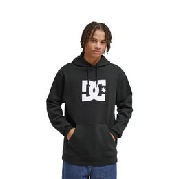 Hoodie DC Shoes "DC Star", Herren, Gr. L, schwarz, Obermaterial: 55% Baumwolle, 25% Baumwolle, 20% Polyester., Sweatshirts Hoodie