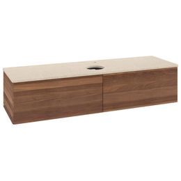 Villeroy & Boch Villeroy & Boch Waschtischunterschrank Antao L36_5 1600x360x500mm mit Beleuchtung mit Struktur FK/AP L36153HM