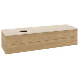 Villeroy & Boch Villeroy & Boch Waschtischunterschrank Antao K26_5 1600x360x500mm mit Struktur FK/AP: HN/3 K26153HN