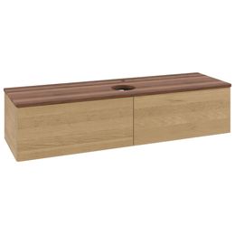 Villeroy & Boch Villeroy & Boch Waschtischunterschrank Antao K36_5 1600x360x500mm mit Struktur FK/AP: HN/2 K36152HN