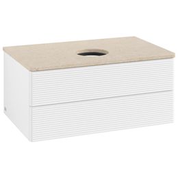 Villeroy & Boch Villeroy & Boch Waschtischunterschrank Antao K19_1 800x360x500mm mit Struktur FK/AP: MT/3 K19113MT