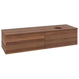Villeroy & Boch Villeroy & Boch Waschtischunterschrank Antao K27_5 1600x360x500mm mit Struktur FK/AP: HM/2 K27152HM