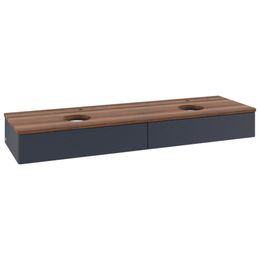 Villeroy & Boch Villeroy & Boch Waschtischunterschrank Antao L17_5 1600x190x500mm mit Beleuchtung mit Struktur FK/AP L17152HG