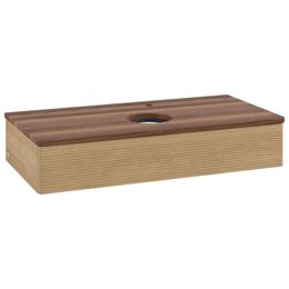 Villeroy & Boch Villeroy & Boch Waschtischunterschrank Antao L09_5 1000x190x500mm mit Beleuchtung mit Struktur FK/AP L09152HN