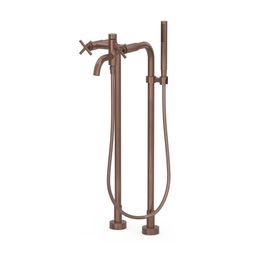 Tres 2 Griffmischer f&uuml;r Wanne und Dusche mit Bodenanschluss , 28319401VO 28319401VO