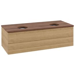 Villeroy & Boch Villeroy & Boch Waschtischunterschrank Antao K24_1 1200x360x500mm mit Struktur FK/AP: HN/2 K24112HN