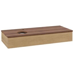 Villeroy & Boch Villeroy & Boch Waschtischunterschrank Antao L11_5 1200x190x500mm mit Beleuchtung mit Struktur FK/AP L11152HN