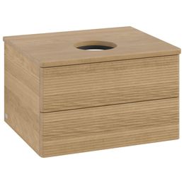 Villeroy & Boch Villeroy & Boch Waschtischunterschrank Antao K18_1 600x360x500mm mit Struktur FK/AP: HN/1 K18111HN