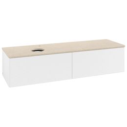Villeroy & Boch Villeroy & Boch Waschtischunterschrank Antao K37_5 1600x360x500mm mit Struktur FK/AP: MT/3 K37153MT