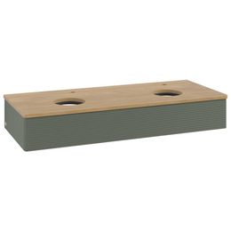 Villeroy & Boch Villeroy & Boch Waschtischunterschrank Antao L13_5 1200x190x500mm mit Beleuchtung mit Struktur FK/AP L13151HL